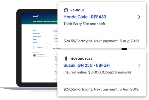 Motor Vehicle, Bike and Car Insurance - MAS